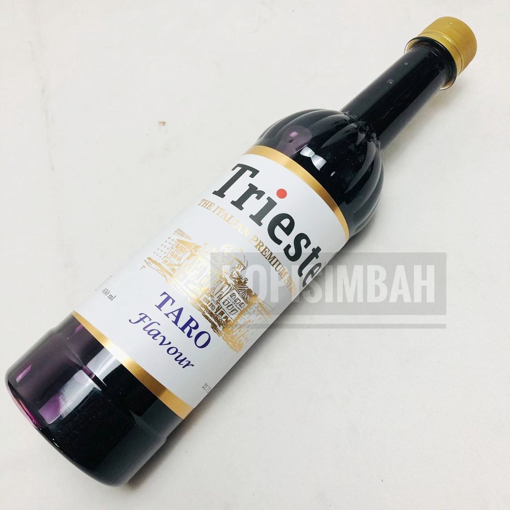 Jual Syrup TRIESTE All Varian 650 ml Italian Premium Flavoured Sirup ...