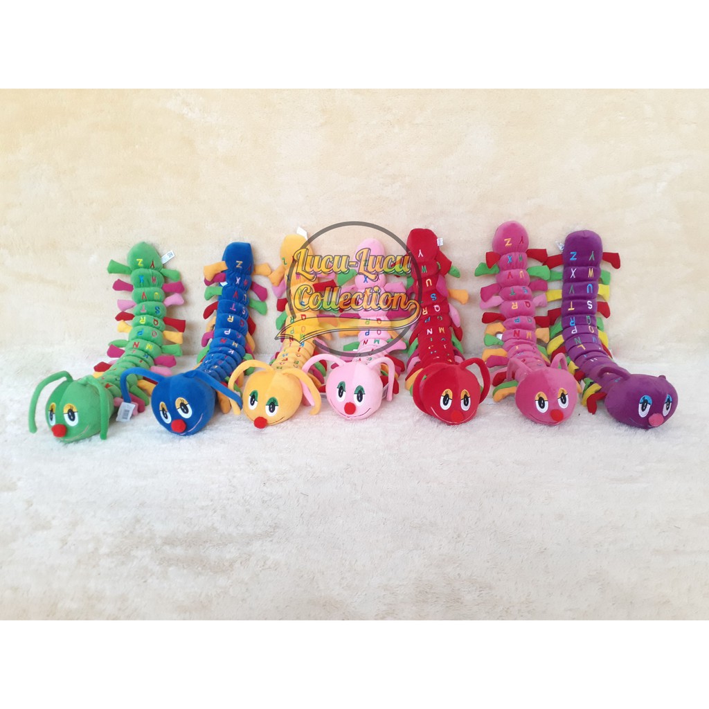 Jual Boneka Ulat, Ulil Abjad, ukuran XL | Shopee Indonesia