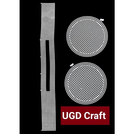 Jual KIT Jaring Tas Rajut Bulat / Kanvas Plastik / Canvas Plastic ...