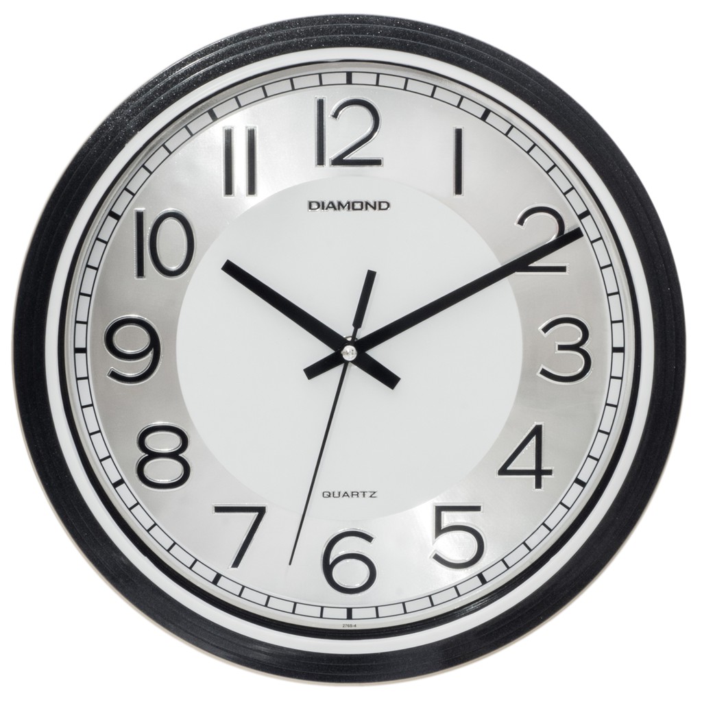 Jual Jam Dinding Diamond 321-8 - Black | Shopee Indonesia