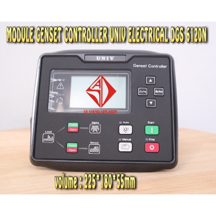 Jual MODULE GENSET CONTROLLER UNIV ELECTRICAL DGS 6120N | Shopee Indonesia