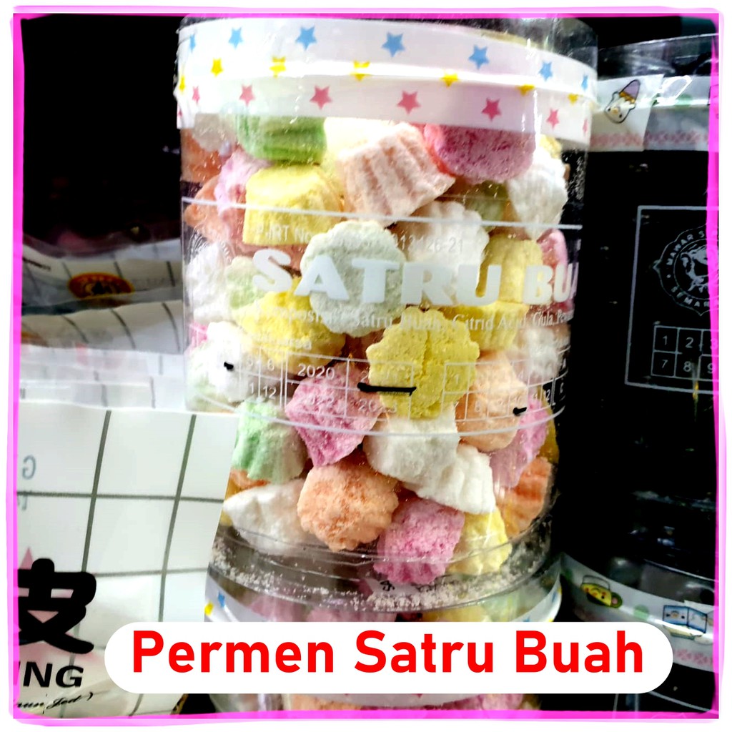 Jual permen JADUL candy satru buah asem manis krenyess 250 gr | Shopee ...