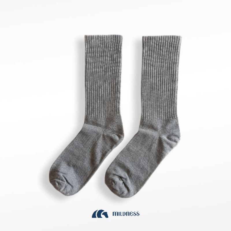 Jual Mildness - Kaos Kaki Tebal Premium / Socks Skate Panjang Polos ...