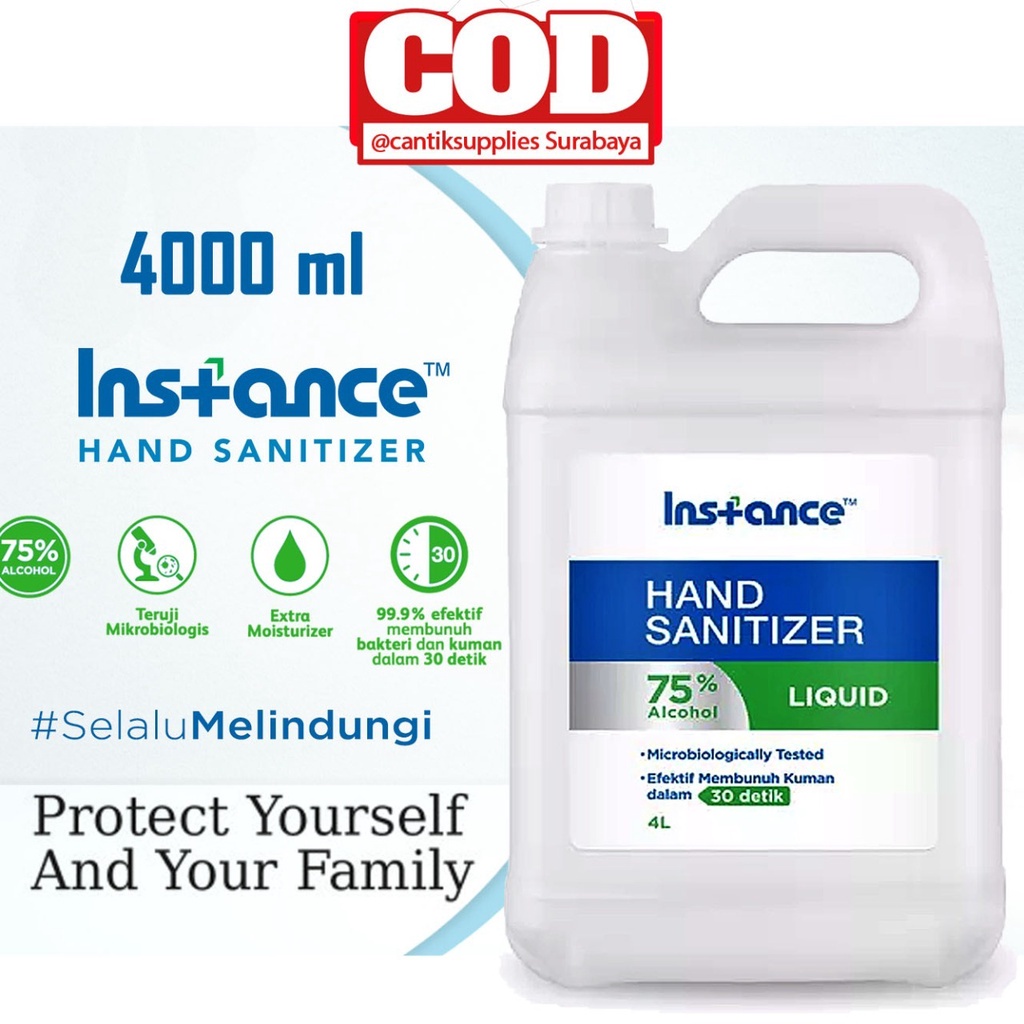 Jual AKK . Hand Sanitizer Instance gel/Liquid 4 liter | Shopee Indonesia