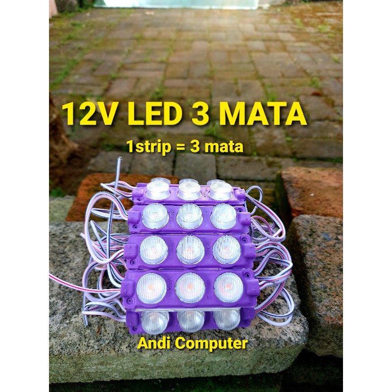 Jual Lampu LED Bak Variasi Truck Trek Truk Pickup Pikep Kolong Aquarium mobil Box 12v Ungu ...