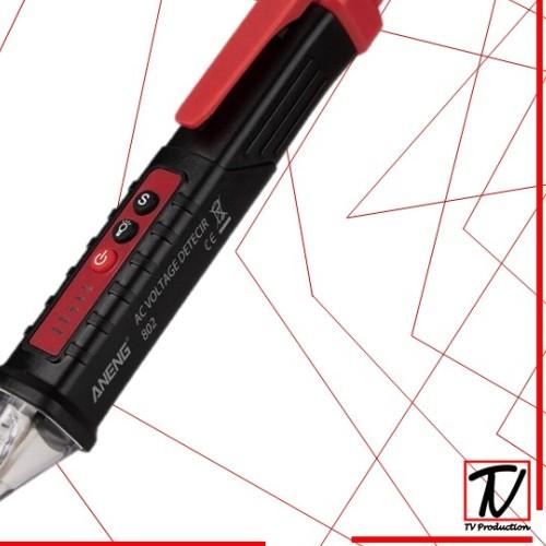 Jual Tes Pen Alat Penguji Tegangan Listrik Test Pen 12V-1000V - VD802 ...