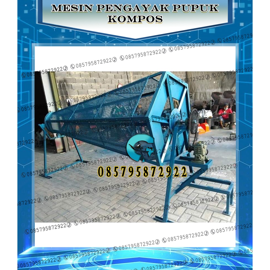 Jual 200-300Kg/Jam Mesin Pengayak Kompos - Alat Penyaring Kompos ...