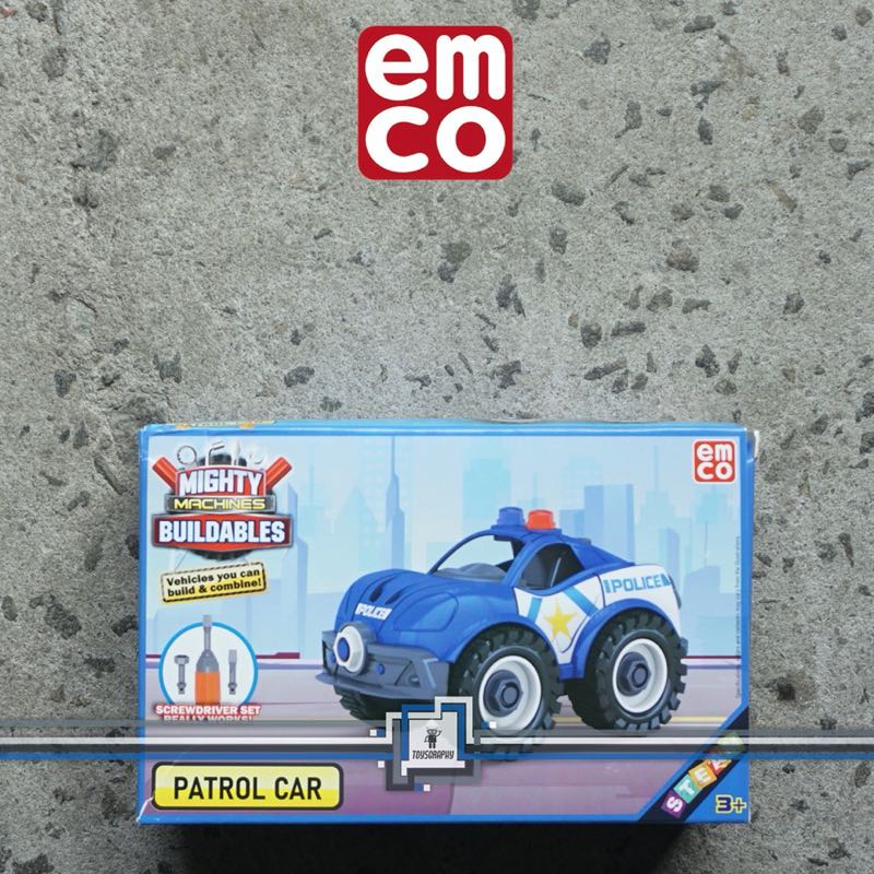 Jual Mighty Machines Buildables PATROL CAR Build Combine Brix Bricks ...