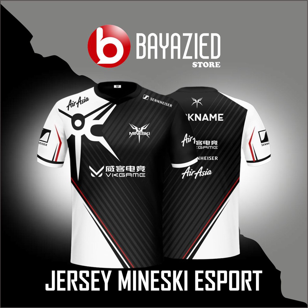 Jual JERSEY MINESKI ESPORT TERBARU GAME DOTA2 FREE NICKNAME | Shopee ...