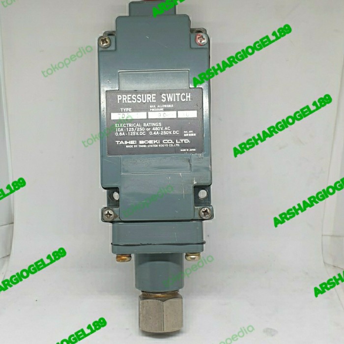 Jual Pressure Switch TAIHEI BOEKI TDZ-1 JAPAN | Shopee Indonesia