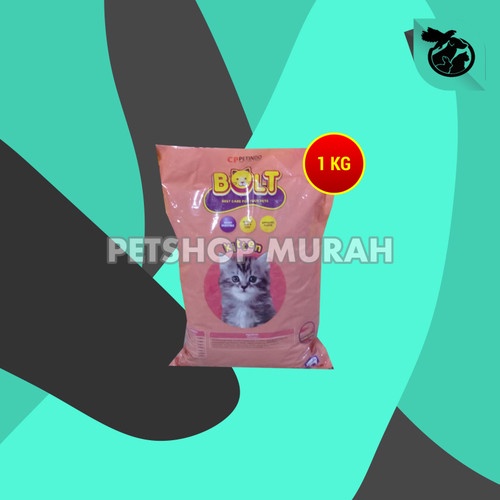 Jual Bolt Kitten Makanan anak Kucing Kering Dry Cat Food 1 KG | Shopee ...