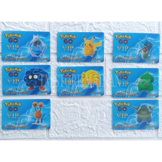 Jual Kartu Koleksi Pokemon ID Card VIP Beauty Rare Serial Number ...