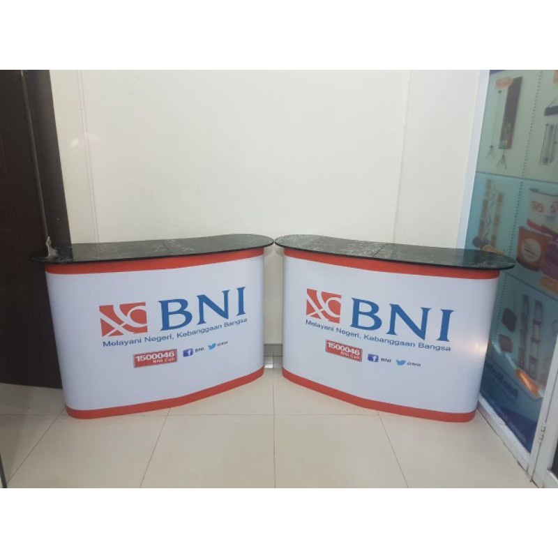 Jual Custom Pop Up Counter Pameran / Poly Counter Pameran / Pop Up ...