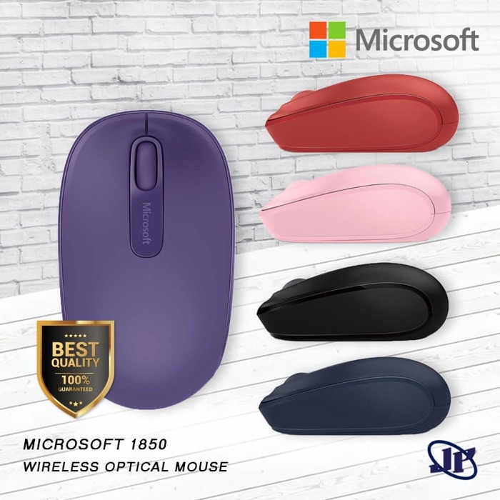 Jual Microsoft 1850 Wireless Mobile Mouse - Ungu | Shopee Indonesia