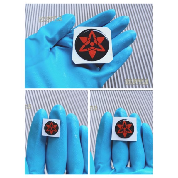 Jual Emblem stiker logo sharingan mangekyou | Shopee Indonesia