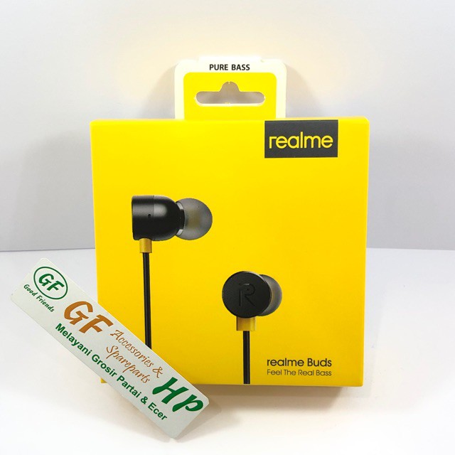 Jual lion king Headset Realme PURE BASS / Handsfree Realme / Earphone ...