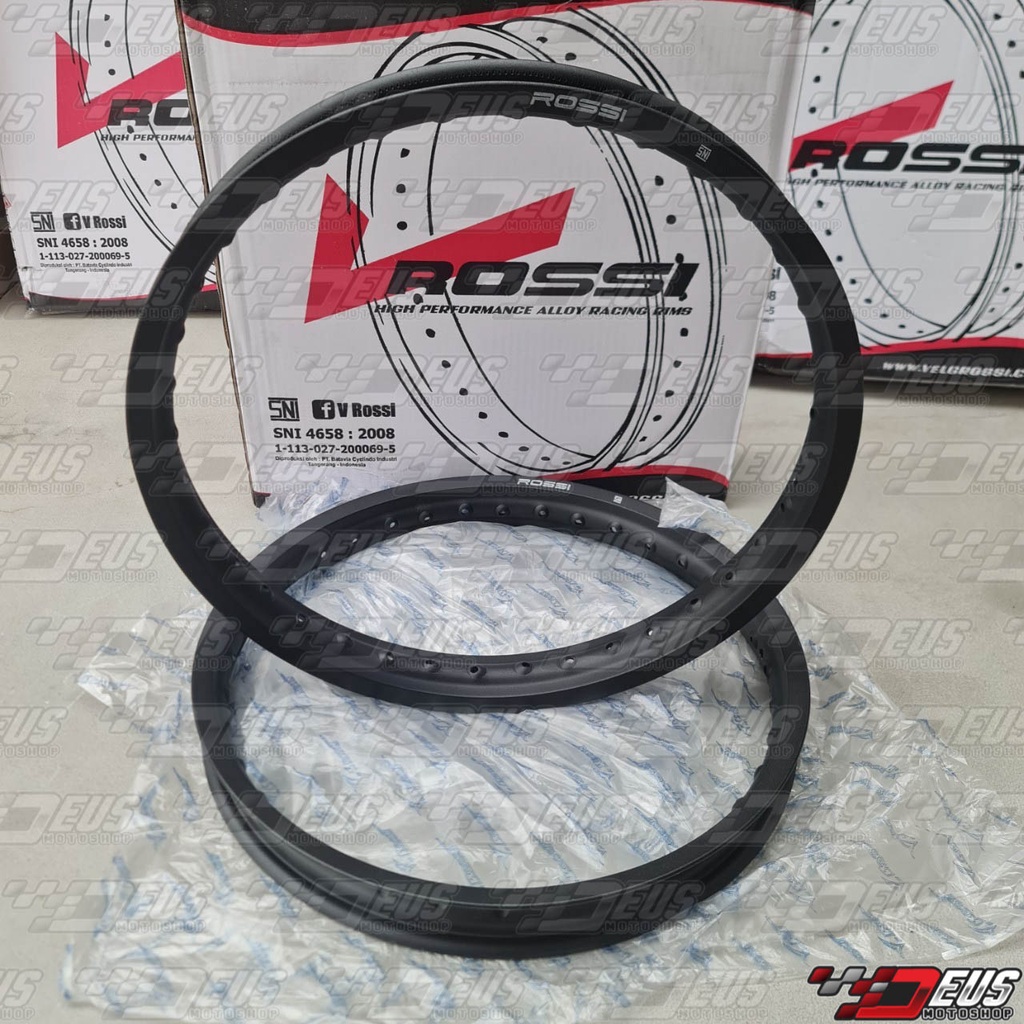 Jual Velg VROSSI Ring 18 Ukuran 160 185 Hitam RX King Supermoto CRF KLX ...