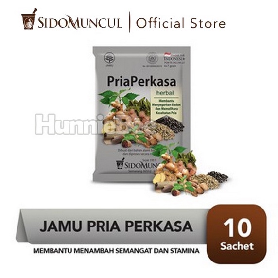 Jual Sido Muncul Jamu Pria Perkasa 10's - Menambah Semangat dan Stamina ...