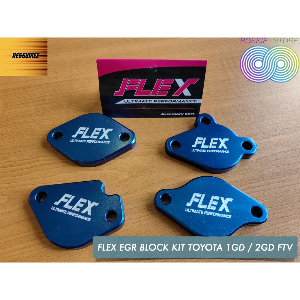 Jual Flex Fortuner Innova Reborn Hilux EGR Block Delete Kit 1GD 2GD FTV ...