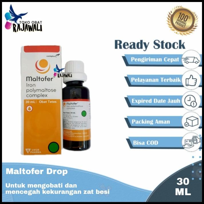 Jual Maltofer Drop Vitamin Zat Besi Anak 30Ml | Shopee Indonesia