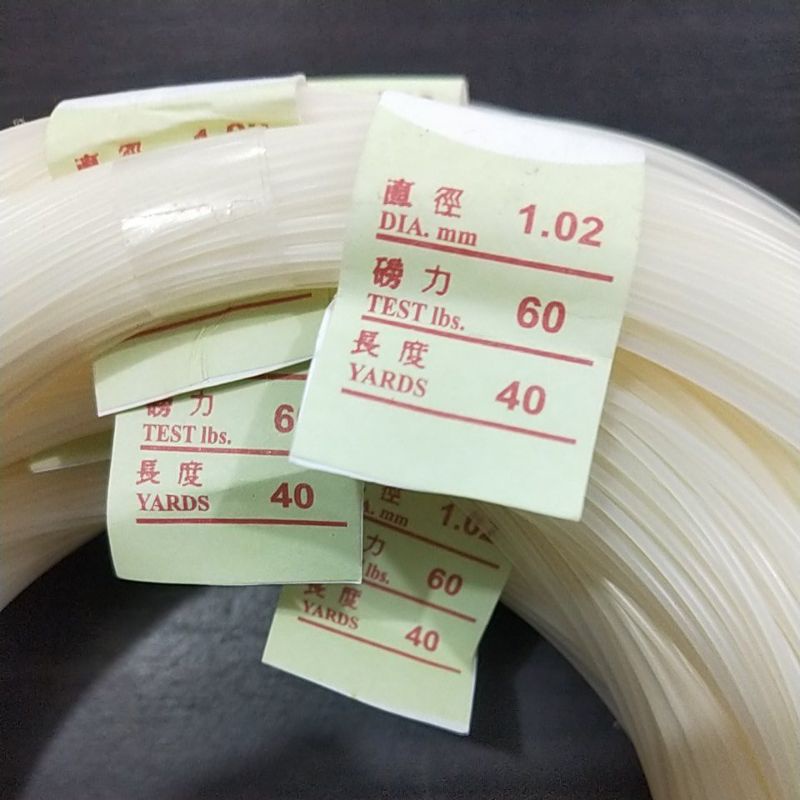 Jual Senar Dupont Monofilement Warna Putih Kabut Leader/Hand Line High ...