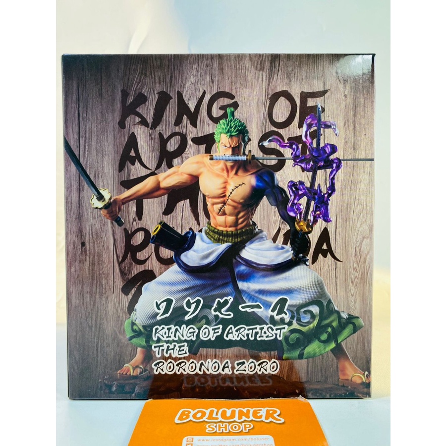 Jual Figure Roronoa Zoro Wano Kingdom Zoro Wano Haoshoku Haki One Piece ...