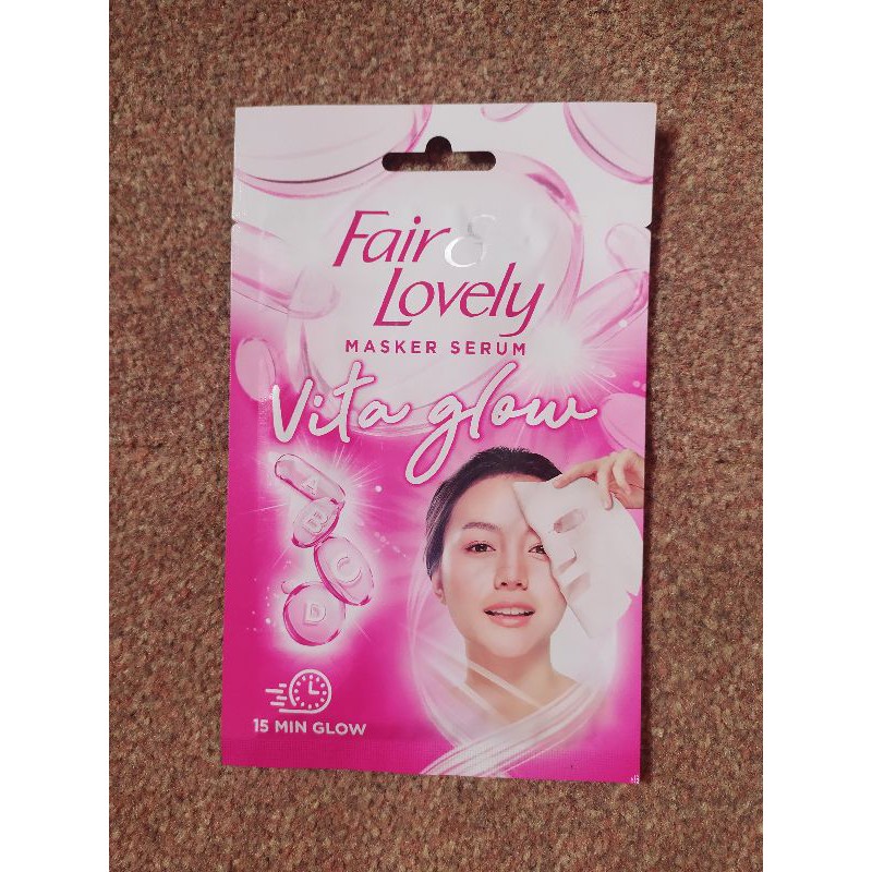 Jual [NEW] Fair & Lovely Multivitamin Serum Sheet Mask | Shopee Indonesia