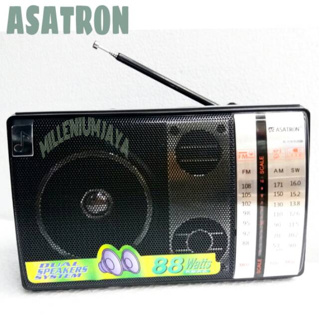 Jual RADIO ASATRON AM FM SW 3 BAND RADIO USB TF MUSIC PLAYER | Shopee ...