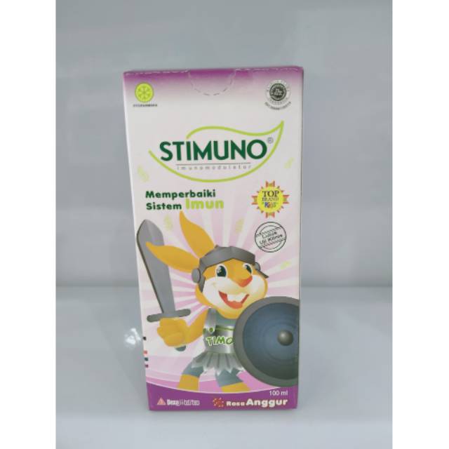 Jual Stimuno Syrup 100 ml Rasa Anggur | Shopee Indonesia