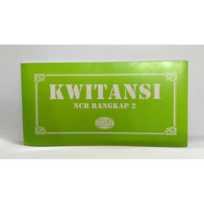 Jual Kwitansi NCR Rangkap 2 - Buku Kwitansi KNI | Shopee Indonesia
