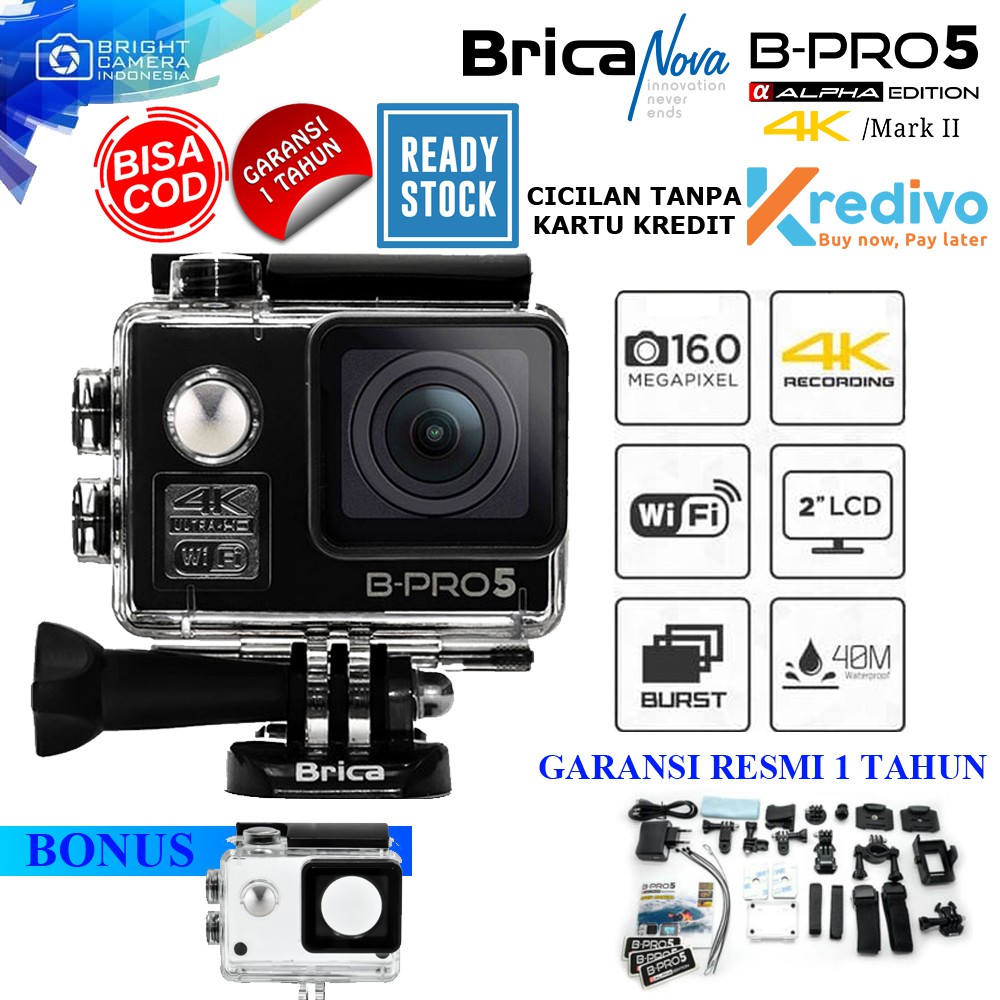 Jual Action cam 4k Brica Bpro 5 Alpha Edition Mark II 4K - AE2 4K ...