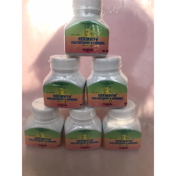 Jual Geriavita Multivitamin (tablet) | Shopee Indonesia