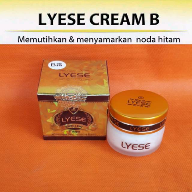 Jual Cream Lyese A / B Original | Shopee Indonesia