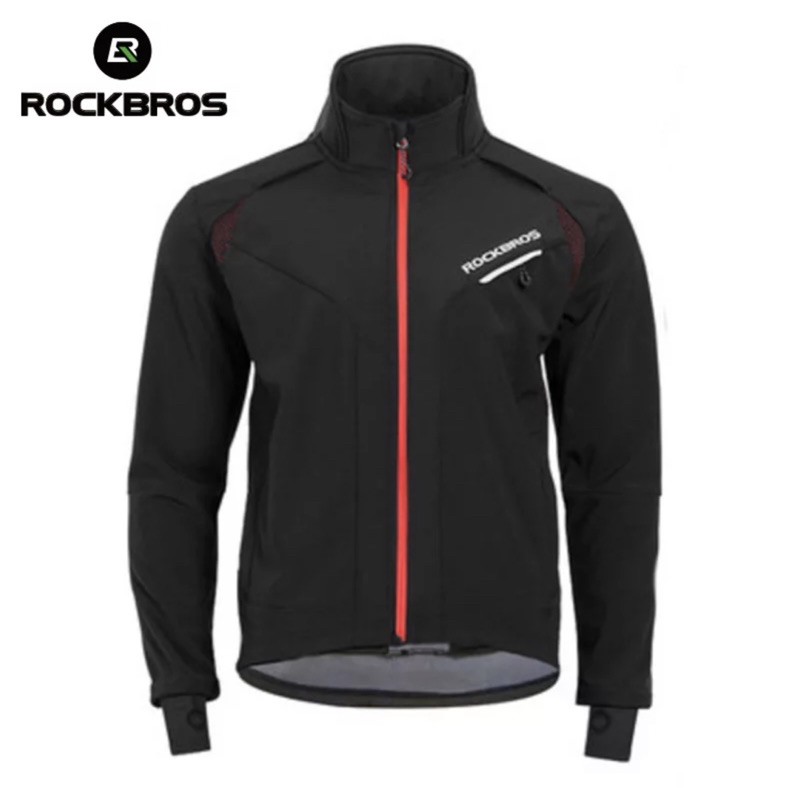 Jual ROCKBROS YPW001 XXL Jaket Sepeda Cycling Jackets Thermal Warm Wind ...