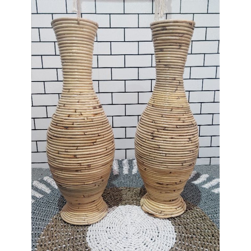 Jual POT GUCI ROTAN / VAS ROTAN | Shopee Indonesia