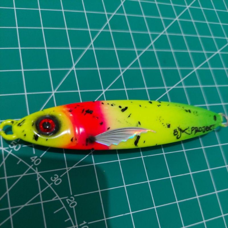 Jual METAL JIG C,SNIPER 40g,60,80g,100g FULL GID RAINBOW | Shopee Indonesia