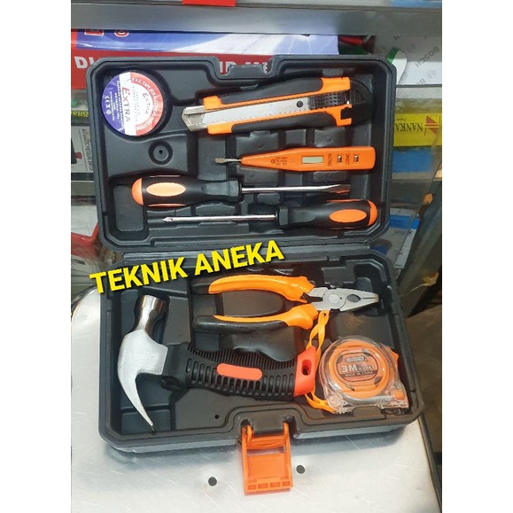 Jual TOOL KIT SET ALAT PERKAKAS OBENG TOOLKIT KUNCI ALAT KERJA | Shopee ...