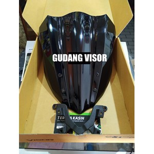 Jual VISOR WINDSHIELD CB150R HITAM TGP | Shopee Indonesia