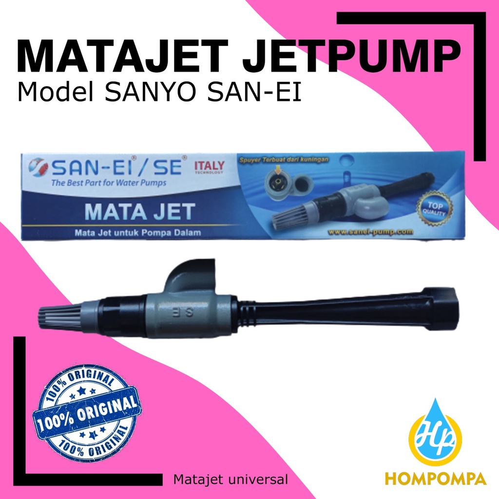 Jual MATAJET JETPUMP model SANYO Panjang UNIVERSAL SAN-EI MATA JET PUMP ...