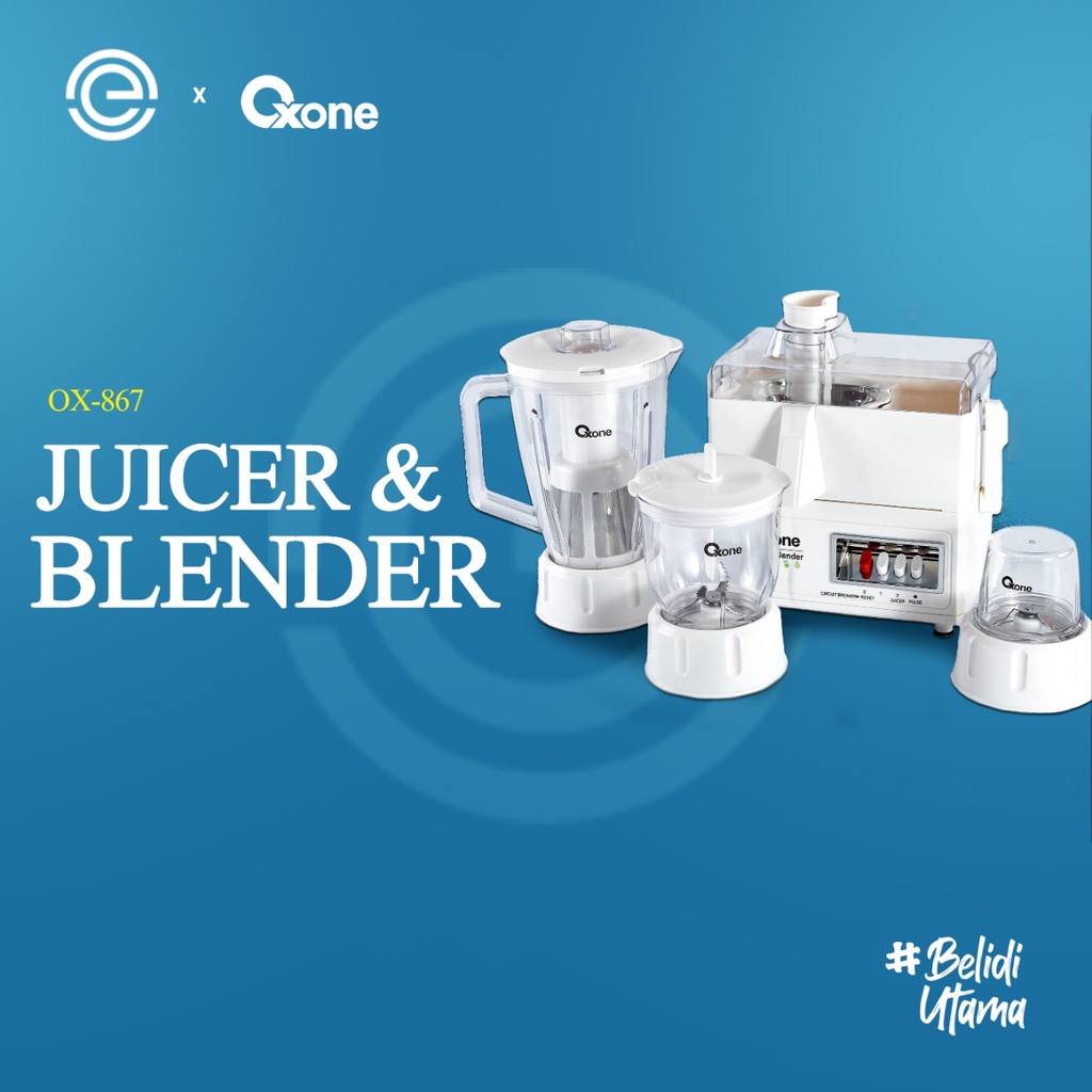 Jual OXONE Juicer & Blender 4 in 1 OX-867 | Shopee Indonesia