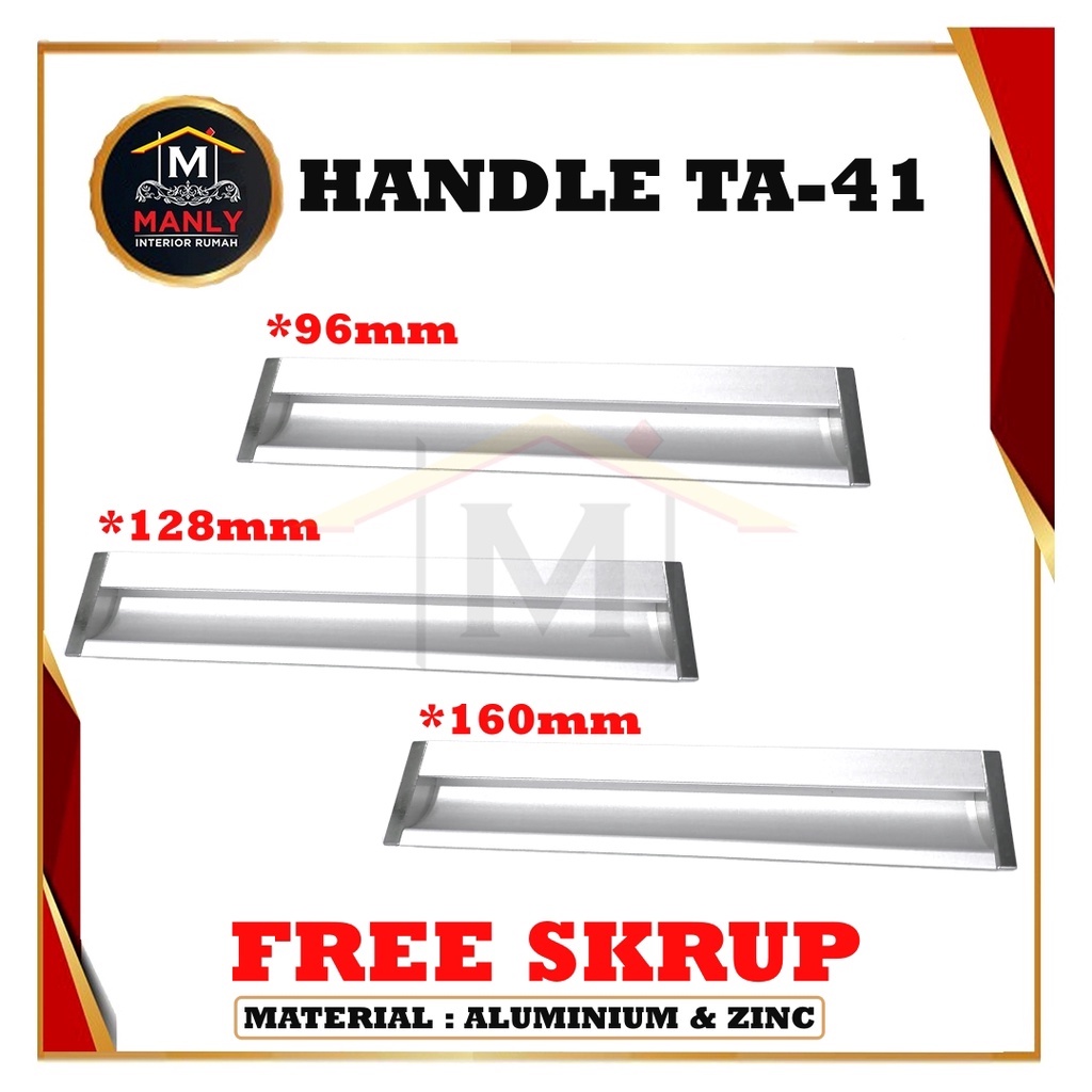 Jual Handle TA-41 HUBEN / Tarikan Lemari Pintu Laci Rumah Sliding Geser ...