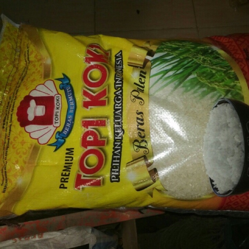 Jual Beras Topi koki 10 kg | Shopee Indonesia