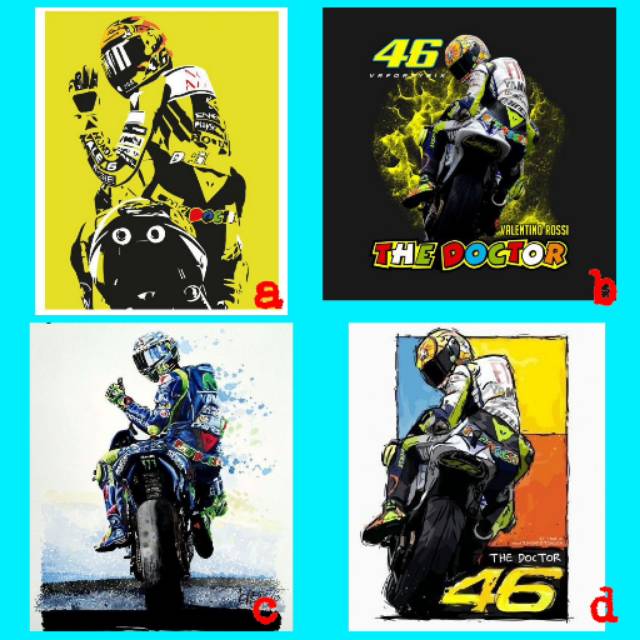 Jual Poster Valentino rossi | Shopee Indonesia