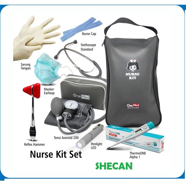Jual Nurse Kit OneMed / Nursing Kit / Perlengkapan Suster / Nurse Kit ...