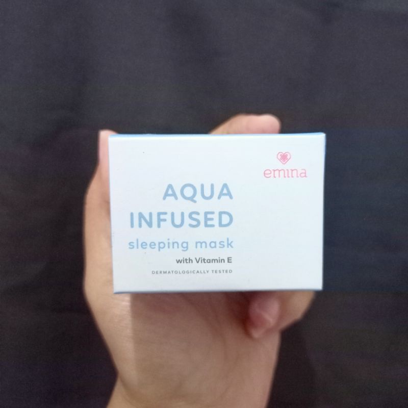 Jual Emina Aqua Infused Sleeping Mask 30gr | Shopee Indonesia