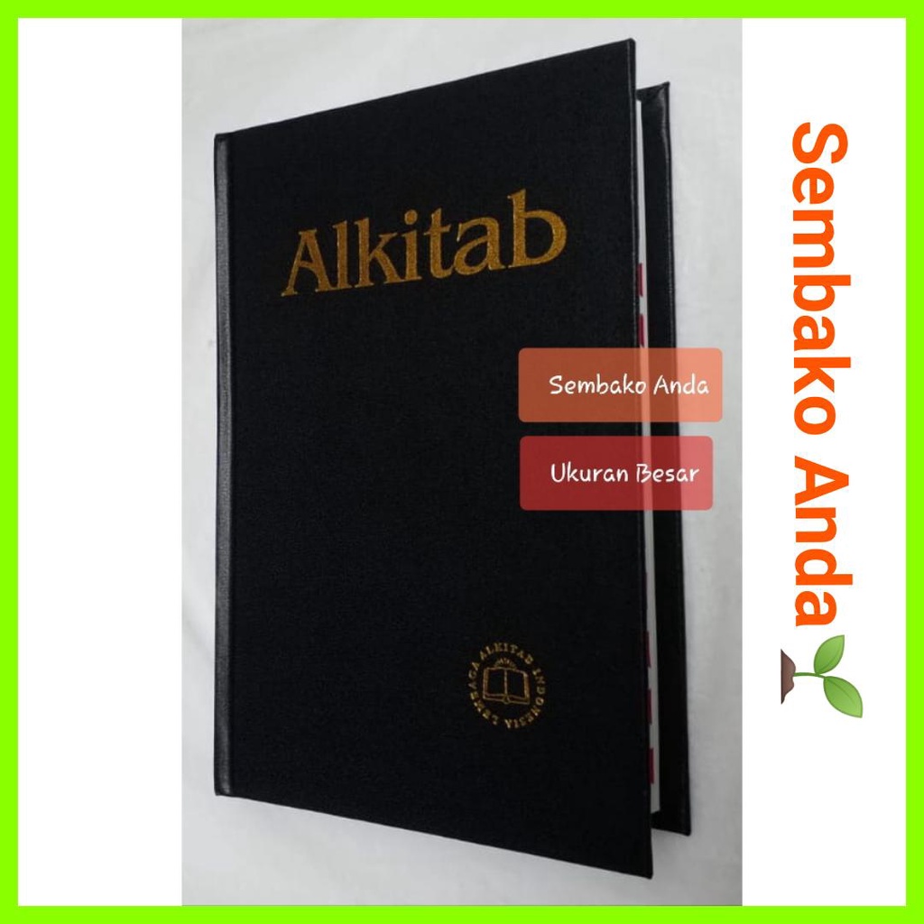 Jual Alkitab Kristen Ukuran Besar. Hardcover. LAI. TB1 063 TI SL ... Jual Alkitab Kristen Ukuran Besar. Hardcover. LAI. TB1 063 TI SL ...