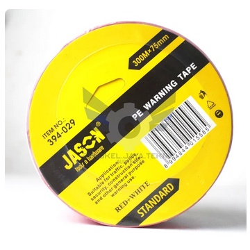 Jual Isolasi Police Line Lantai Warning Tape 50mm x 300M - Merah Putih ...