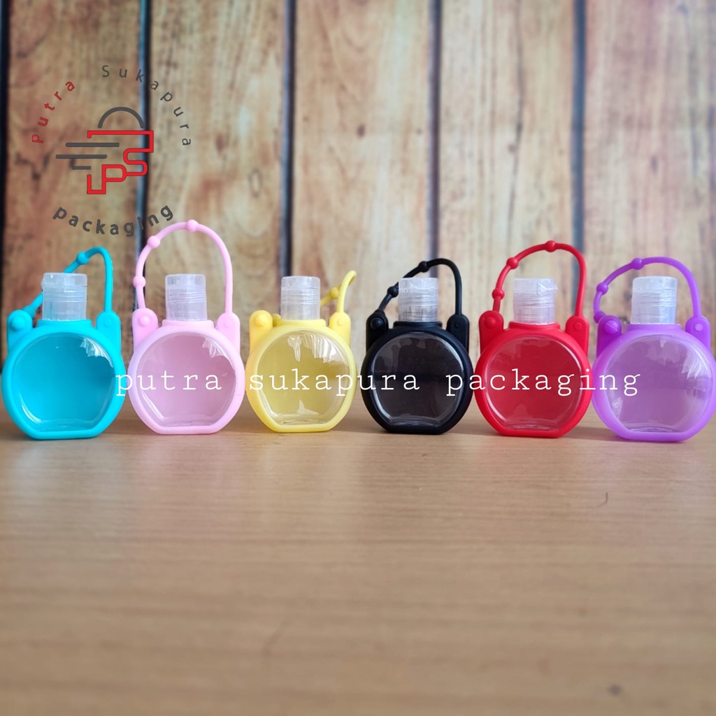 Jual botol fliptop 40ml gantungan silicon silikon/ botol pet 40ml ...