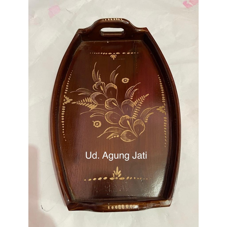 Jual NAMPAN | BAKI | NAMPAN KAYU | BAKI KAYU | NAMPAN OVAL | Shopee ...