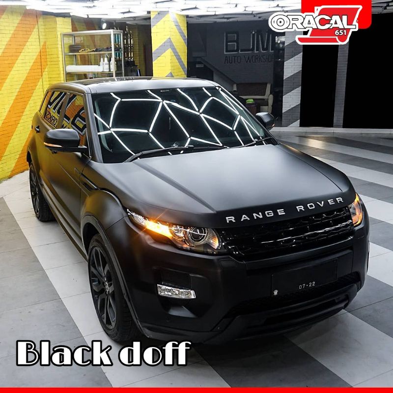 Jual Sticker Scotlite hitam doff oracal skotlet hitam glossy scotlet ...